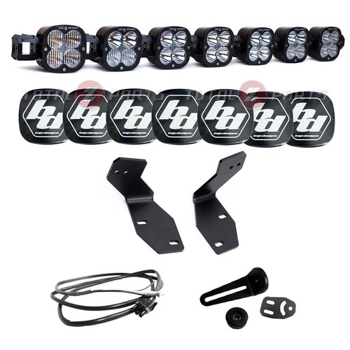 Baja Designs® 7 XL Linkable LED Front Bumper Light Bar for 23+ Ford ...