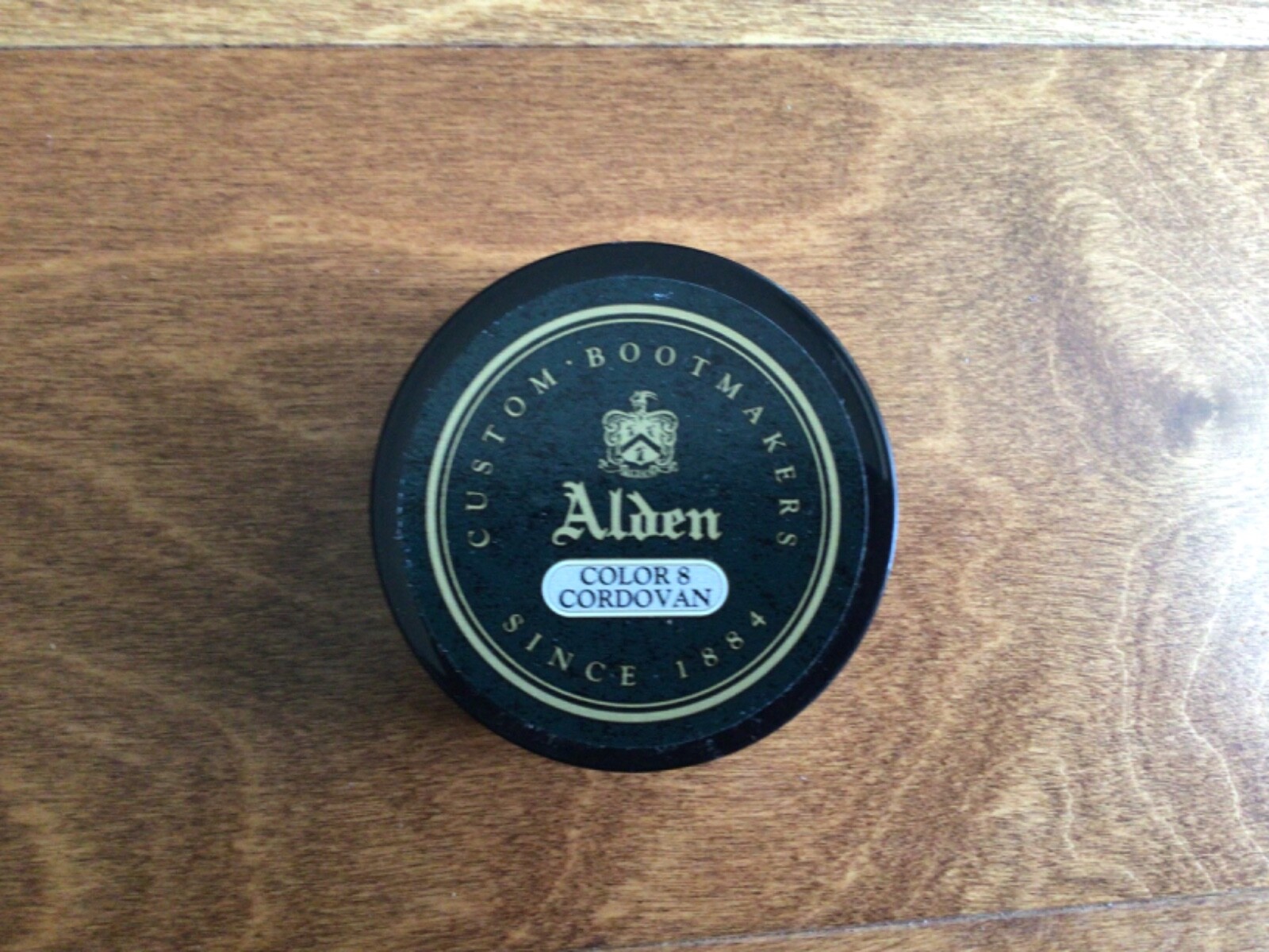 Alden Color #8 Wax Shell Cordovan Leather Shoe Care Cream 2.5oz | eBay
