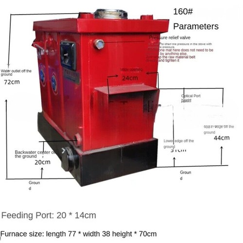 Burning Coal Environmental Protection Boiler Coal-fired Home Heating ...