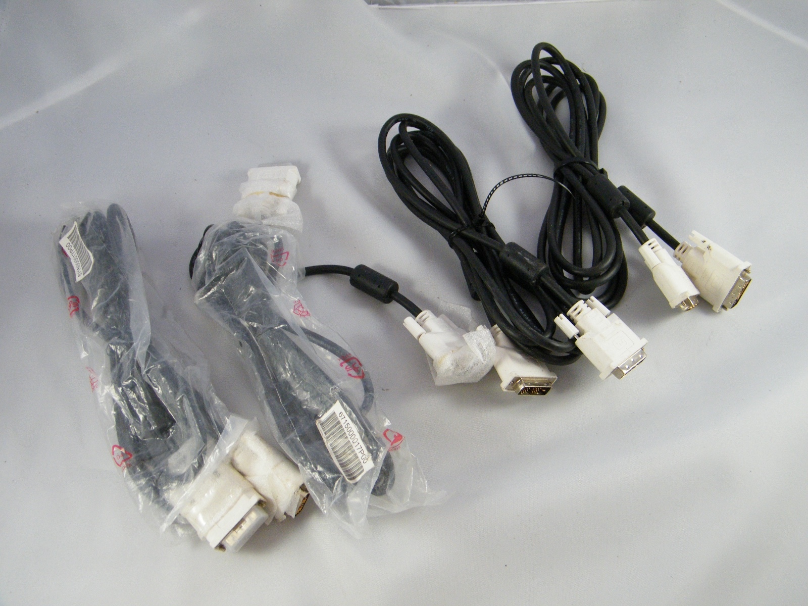(2) NEW & (2) USED CHING TAI DVI CABLES PART # E81280 | eBay