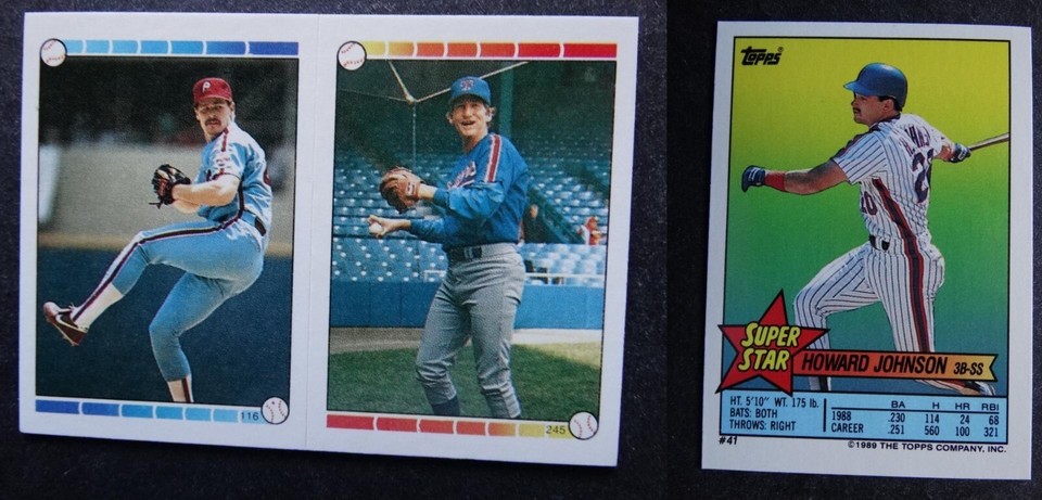 1989 Topps Stickers Baseball Cards Complete Your Set U Pick From List ...