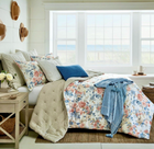 3-Pc Bee & Willow Vintage Rose Full-Queen Comforter Set Farmhouse ...