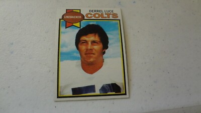 1979 TOPPS # 9 DERREL LUCE FOOTBALL CARD | eBay