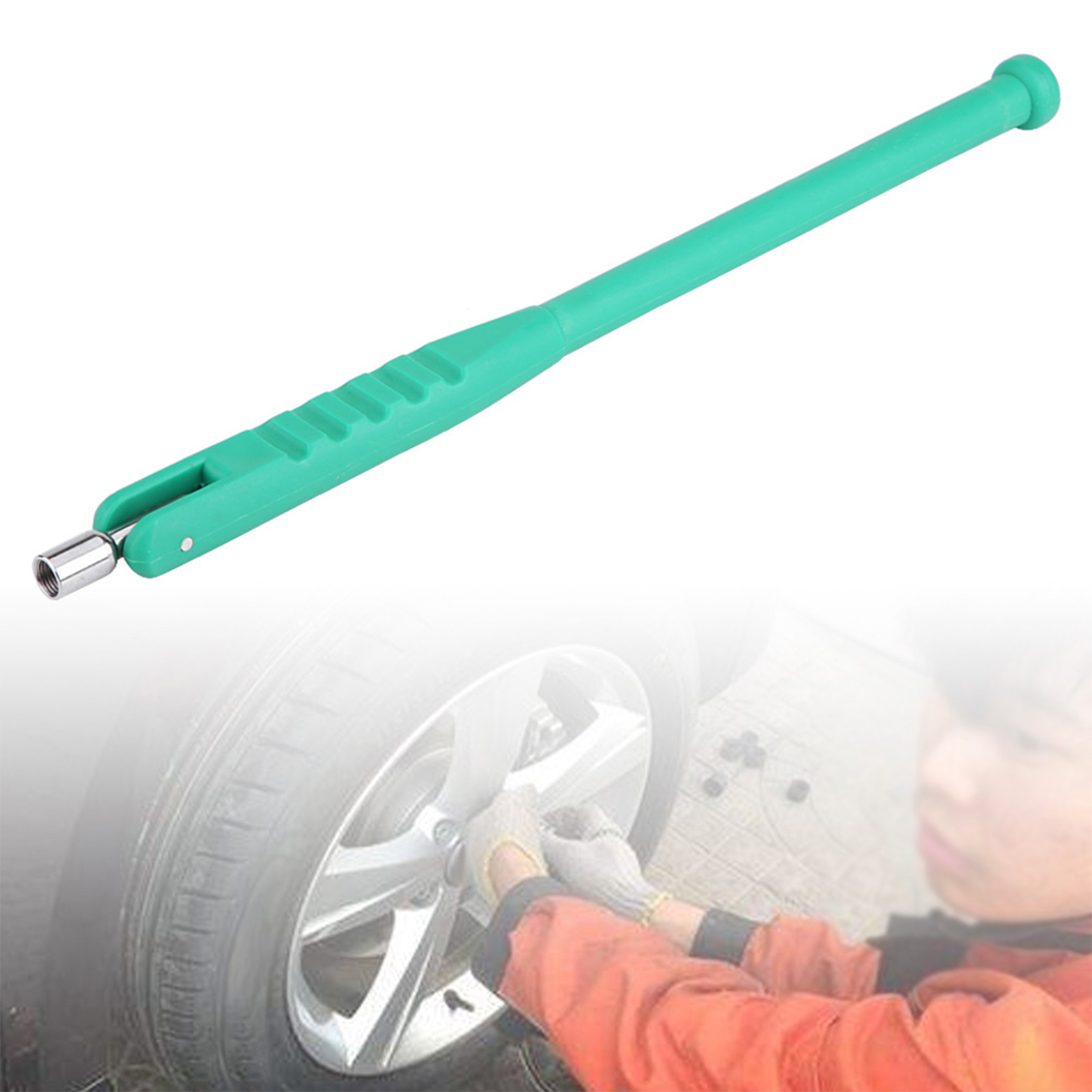 *No Scratch Green Tire Valve Stem Puller Rod Tool With Valve Core Tool ...