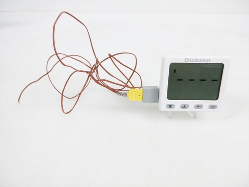 DICKSON DSB 2-CHANNEL DISPLAY LOGGER USB & RS030 THERMOCOUPLE ...