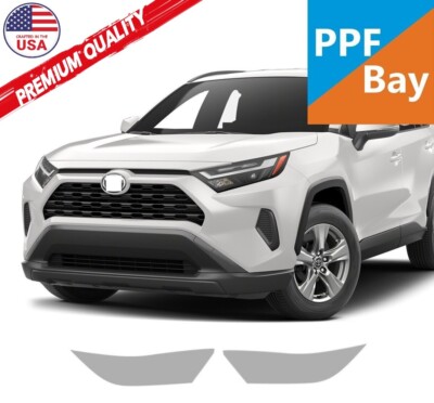 For Toyota RAV4 2019-2024 Headlights Paint Protection Film PreCut PPF ...