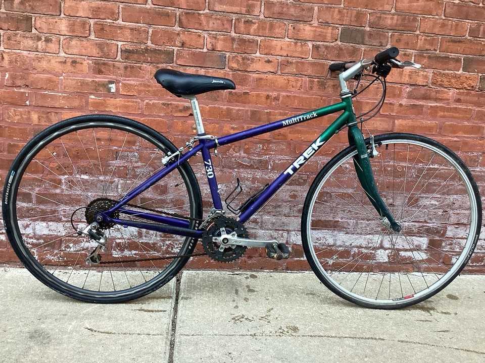 Trek MultiTrack 730 Hybrid Bike 700, 13.5” Chromoly Frame, Cantilever ...