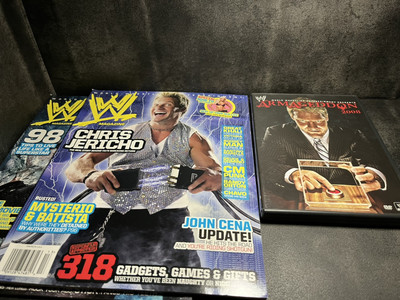 WWE ARMAGEDDON 2008 DVD & WWE MAGAZINES BUNDLE SET CHRIS JERICHO | eBay