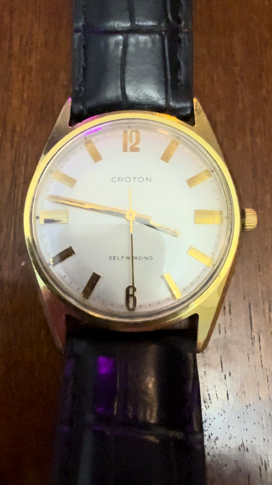 Croton Vintage Swiss Automatic Watch | eBay