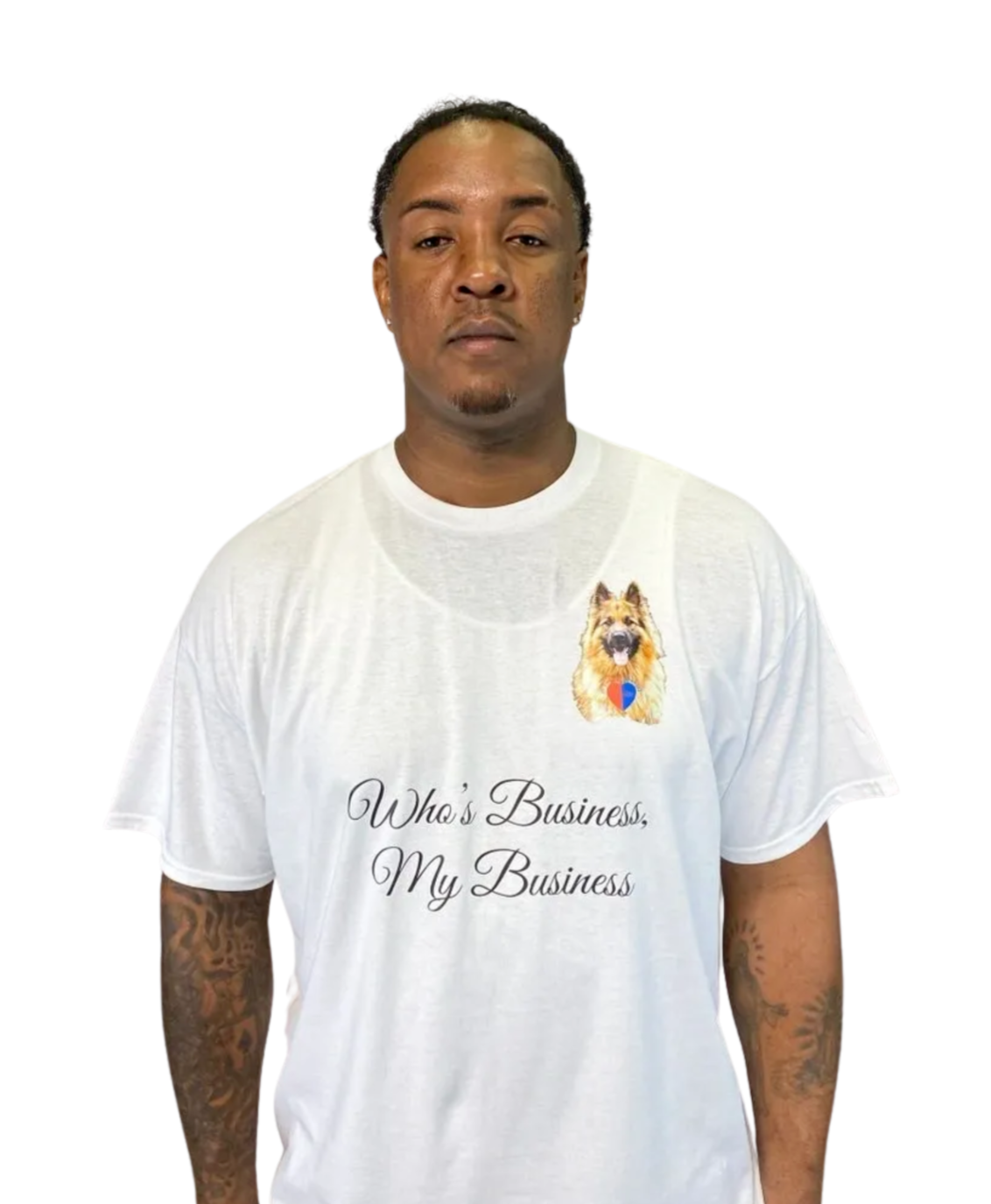 "Who's Business, My Business" Men's Unisex T-Shirt by Montana Manzel ...