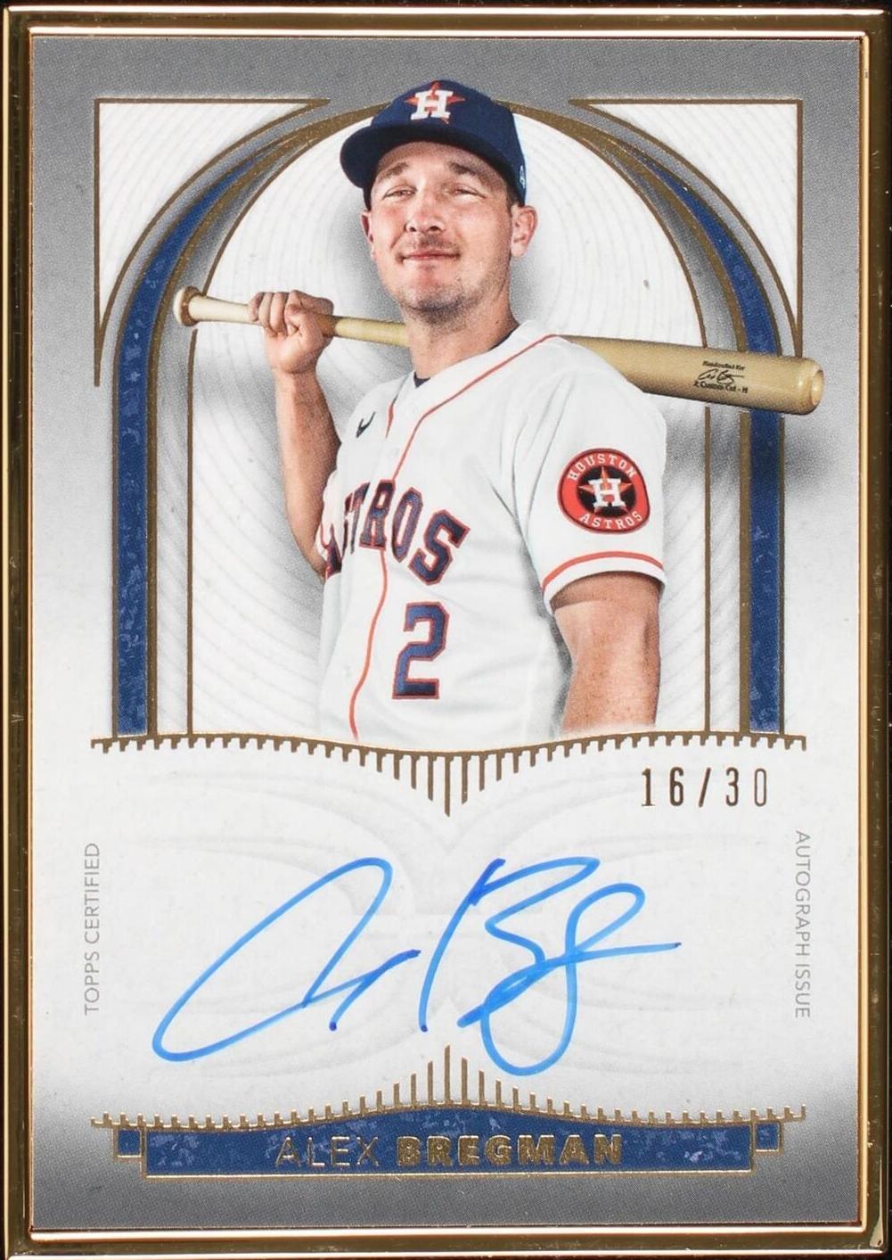 2021 Topps Definitive Collection - Framed Autograph Collection Alex ...