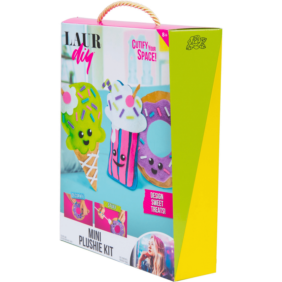 LaurDIY Mini Plushie Kit - Cutify Your Space with Homemade Sweet Treat ...