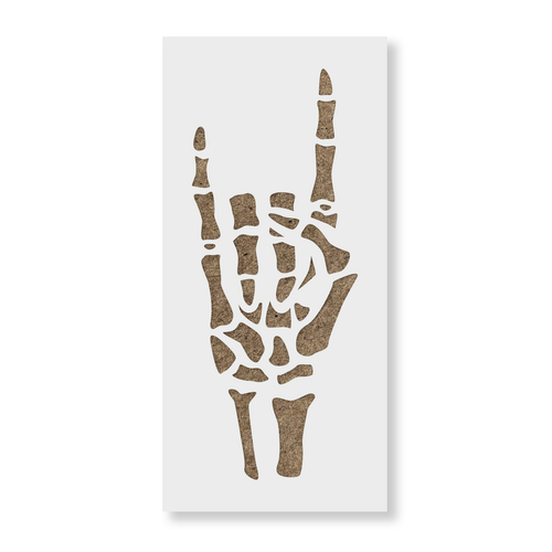 Skeleton Hand Protection Stencil | eBay