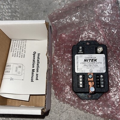 Nitek - CAMTRV24 - NITEK CAMTRV24 Video, Data and Power Surge Protector ...