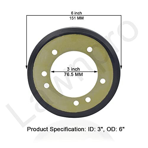 Snowblower Friction Wheel & Drive Disc For Ariens 10954 10962 920402 ...