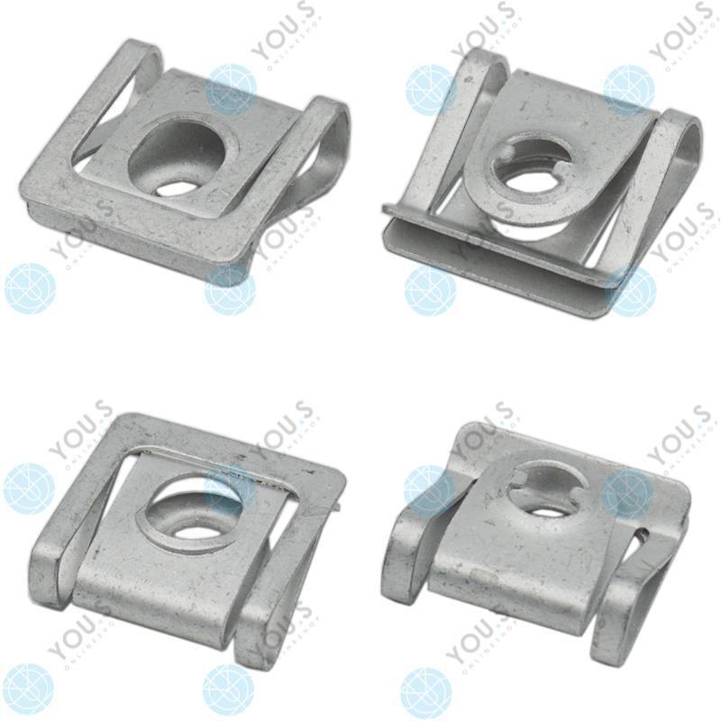 5 X YOU.S Underbody Protection Screw + Clamp Nut (10-Piece) Ø 7 Mm For ...