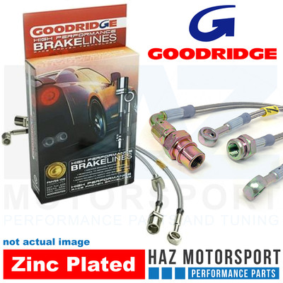 VW GOLF Mk2 Mk3 GTI (Mk4 Rear Caliper Conversion) Braided Hoses/Brake ...