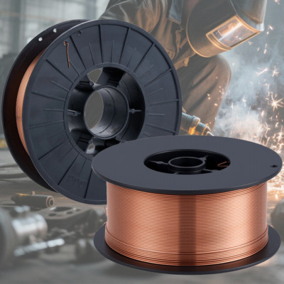 Mild Steel MIG Welding Wire Reel ER70S-6 Spool Roll Solid Core 0.8mm ...
