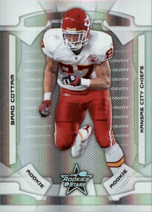 2008 Leaf Rookies & Stars - Rookie Brad Cottam #121 Longevity Parallel ...
