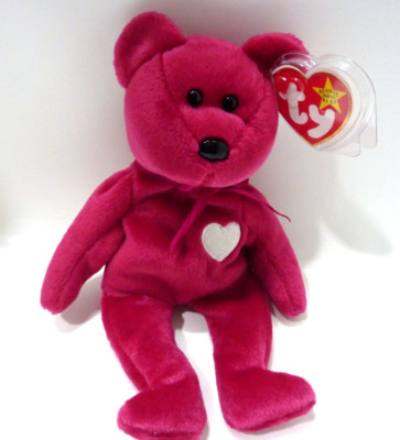FEBRUARY 14 1998 TY VALENTINA Original New Vintage Ty Beanie Baby Red ...