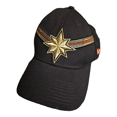 New Era 39Thirty Captain Marvel Studios 10 Years Hat Fitted One Size ...