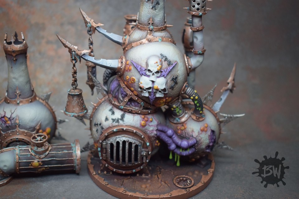 Warhammer 40k - Death Guard - Miasmic Malignifier - PAINTED | eBay