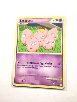 EXEGGCUTE - 63/123 - HeartGold SoulSilver HGSS - Pokemon Card - PL | eBay