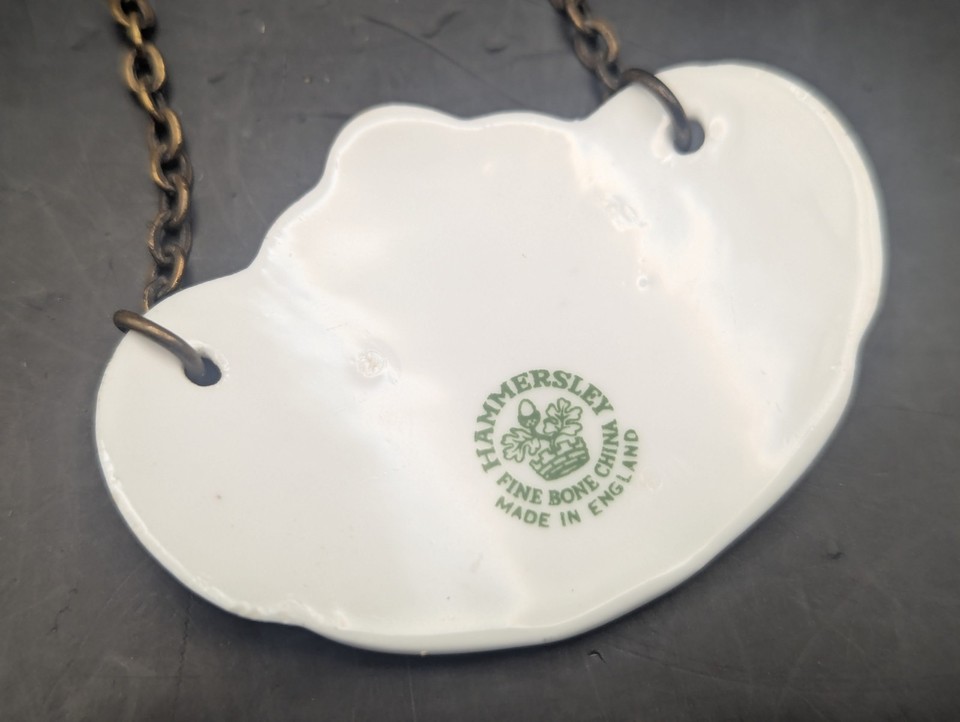 Hammersley Porcelain Whisky Decanter Label | eBay UK