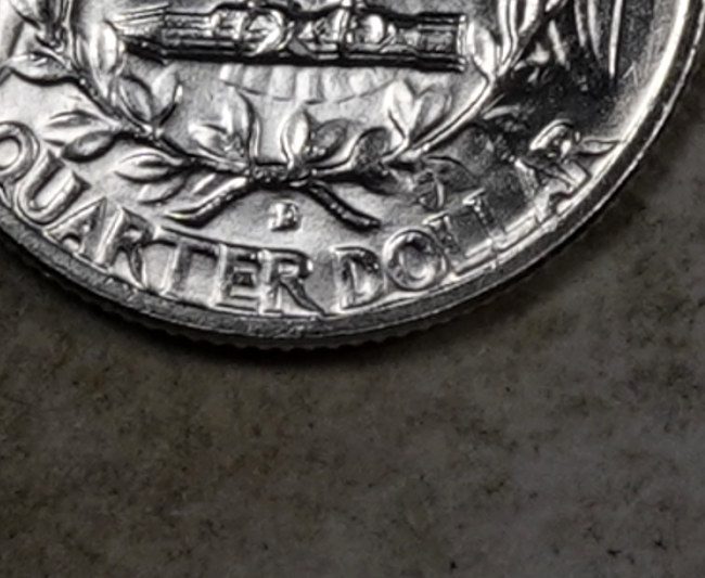1954-D/D RPM Washington Quarter Error ~ Gem BU ~ 90% Silver ~ D Over D ...
