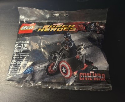 LEGO 30447 Marvel Super Heroes: Captain America's Motorcycle NEW ...