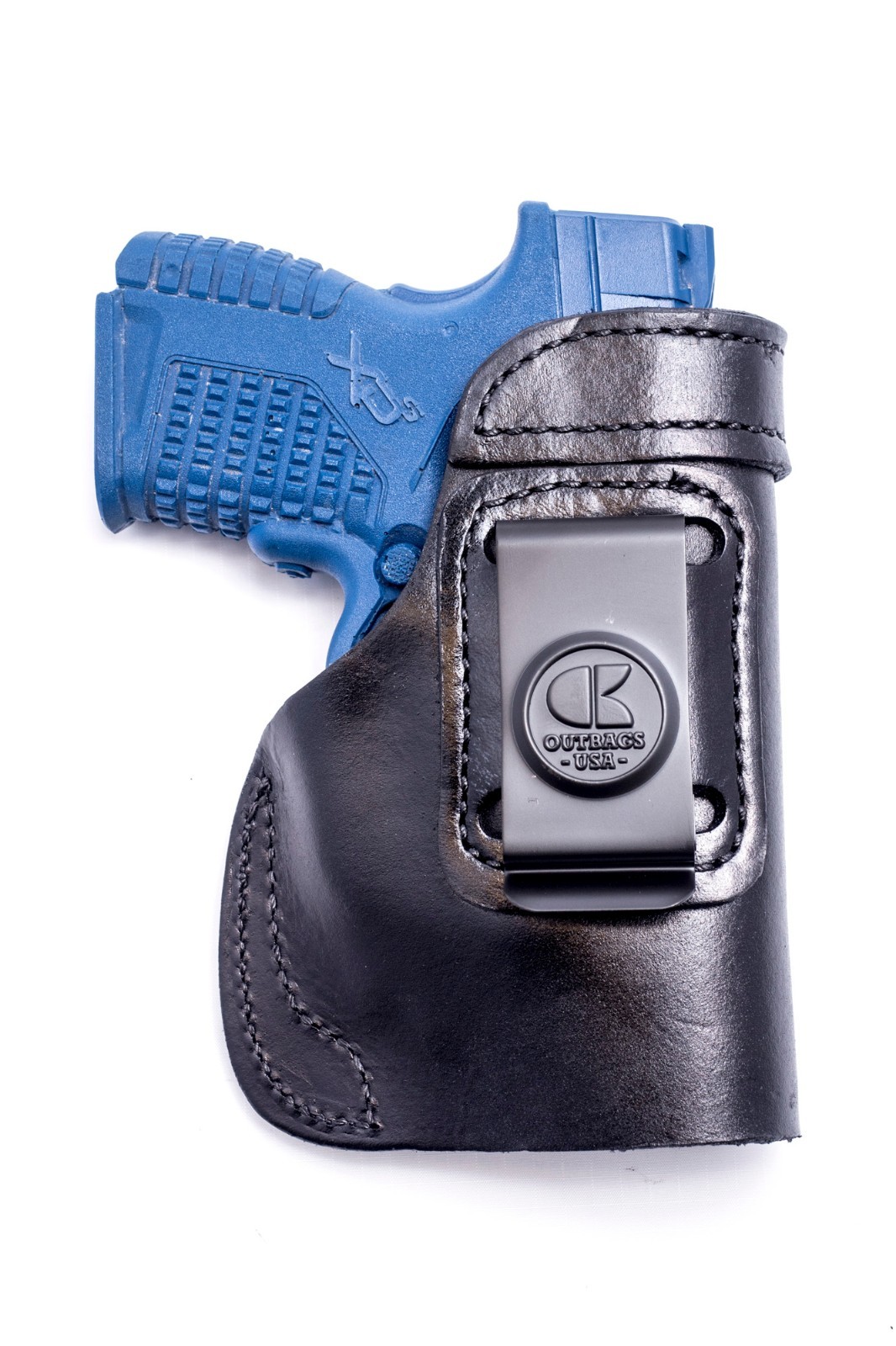 Springfield XDs 3.3" w/ CT LASER | Full Grain Leather IWB Conceal Carry ...