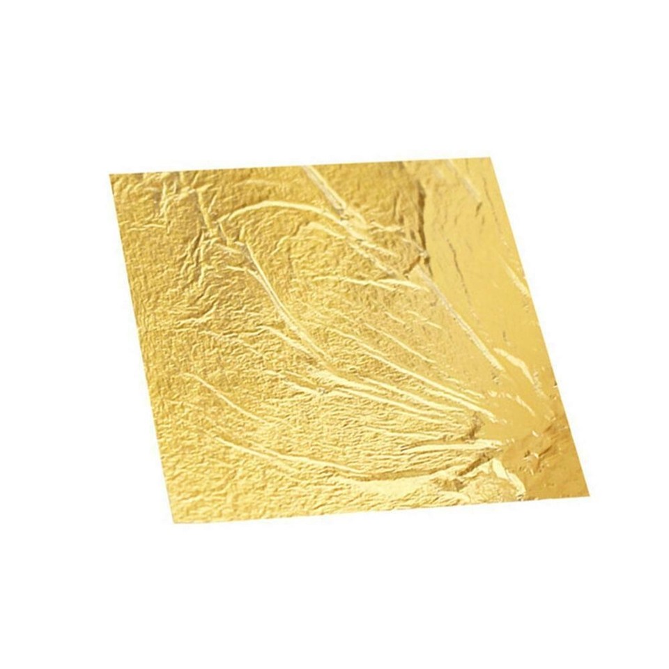 Genuine Gold Leaf Sheet 24K Carat Edible Cooking Baking Food grade 4 ...