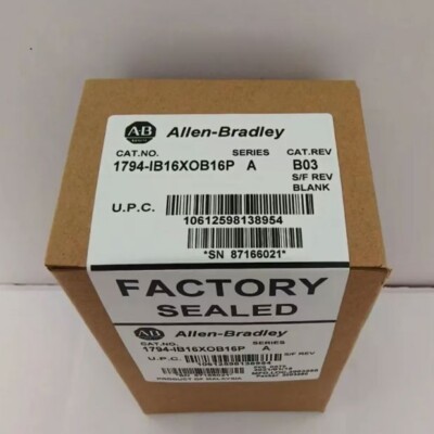 New Factory Sealed AB 1794-IB16XOB16P SER A Flex 24V DC Input/Output ...