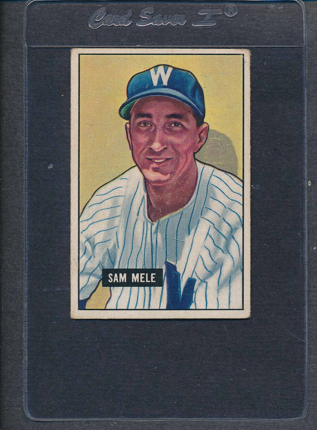 1951 Bowman #168 Sam Mele Senators VG *778 | eBay
