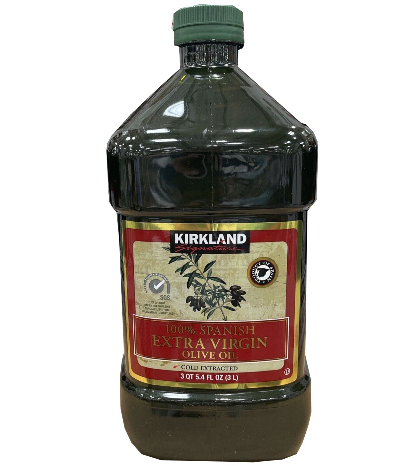 🔥 Kirkland Signature 100% Spanish Extra Virgin Olive Oil 3 Liter 🔥 3 L ...