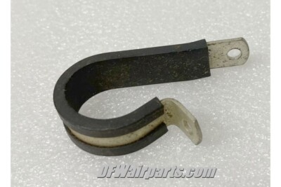 AN742-20C, MS21919G18, Aircraft Loop Type Cushioned Steel Support Clamp ...