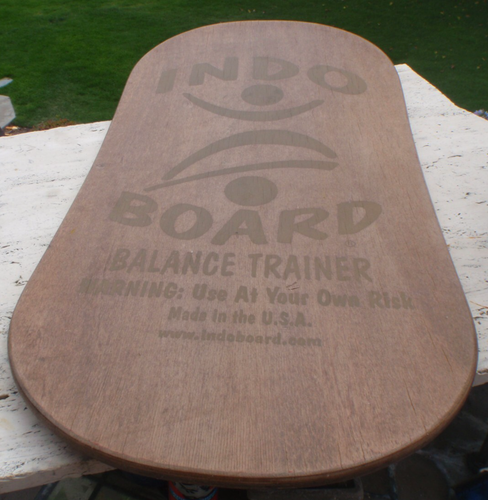 Indo Board Balance Trainer Large 33" *BOARD ONLY* No Roller Wood SURF ...