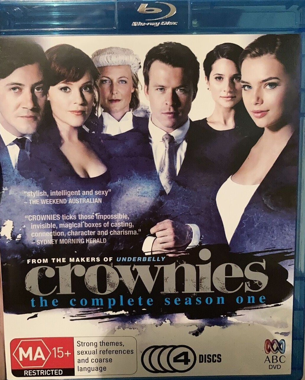Crownies The Complete Season One 4xBD Region B As New Free Postage 9398711233482 | eBay