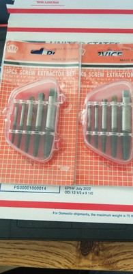 2,5 PCS Screw Extractor Easy Out Set Drill Bit Guide Broken Damaged ...