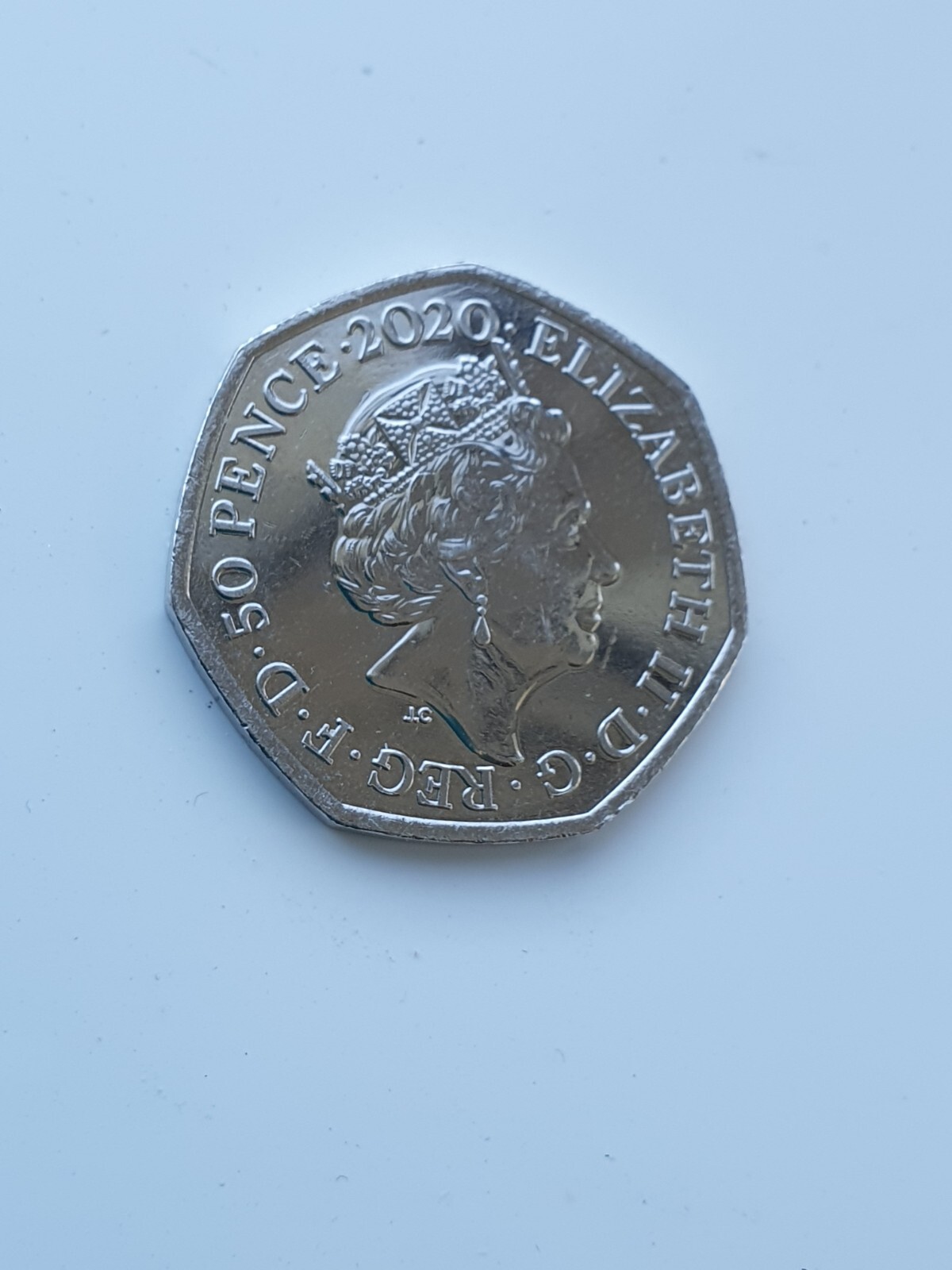 Rare Brexit 50p coin, Peace, Prosperity And Friendship With All Nations ...