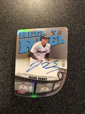 2023 Bowman's Best Jacob Berry Reel To Reel Auto Autograph 002/150 ...