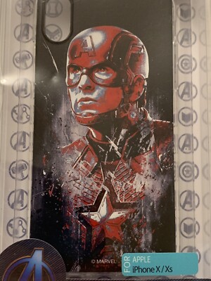Marvel Comic Avengers End Game CAPTAIN AMERICA Phone Back Shell Case ...