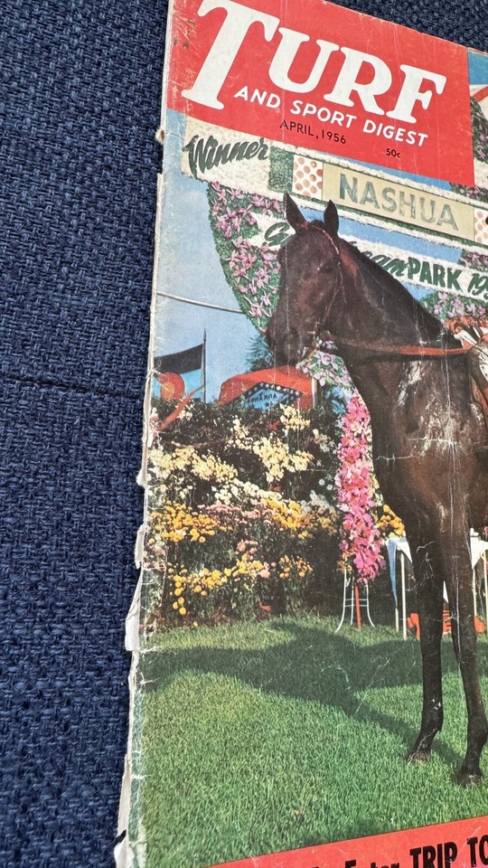 2 Turf & Sport Digest Nashua Jun57 Money Champ,Apr56 Florida Derby | eBay