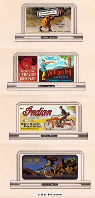 Roadside billboards Z scale signs #29, William Tell / Uneeda ...