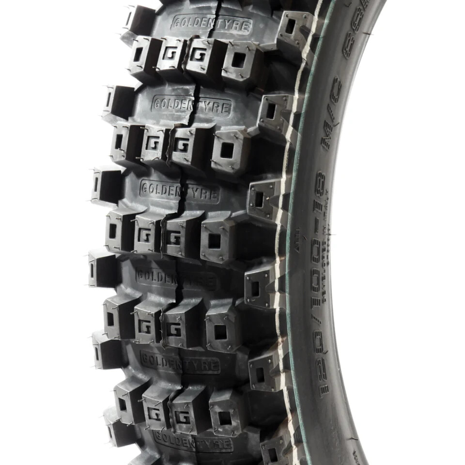 Goldentyre GT333NX G.O.A.T. Gummy 110/100-18 TT 64M Off Road Rear Tire ...