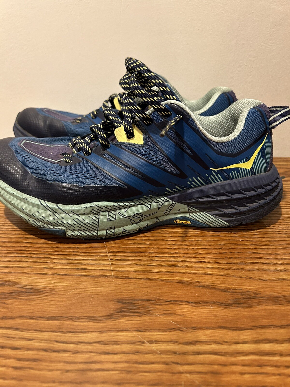 Hoka One Speedgoat 3 Trail Running Shoes Seaport Blue… - Gem