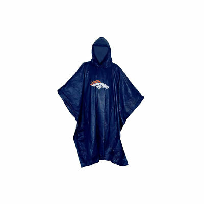 New Football Team Denver Broncos Poncho Lightweight 44'' x 49" Licensed ...
