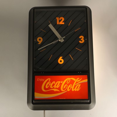 1990 Coca Cola Illuminated Wall Clock | eBay