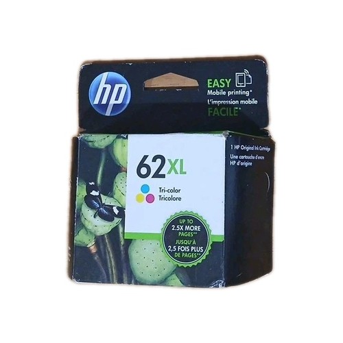 HP 62XL Tri Color Ink Cartridge Genuine Original NEW SEALED EXPIRED | eBay