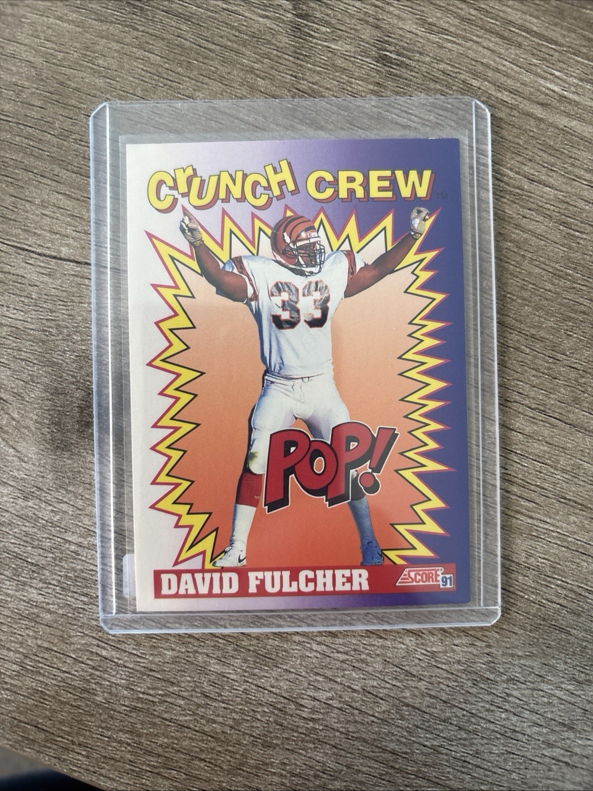 David Fulcher, 1991 Score, #650, Cincinnati Bengals, | eBay